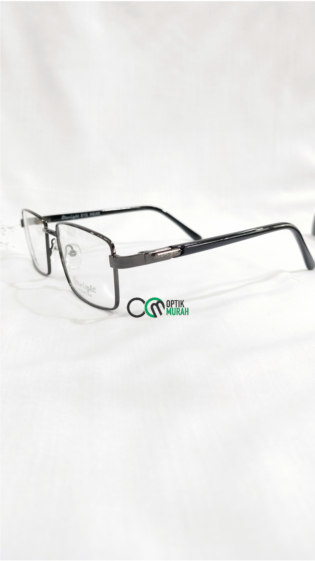 Frame kacamata pria metal besi kotak Star Light 12029 | Optik Murah ...